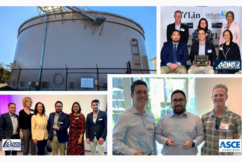 Tunnel Hill Reservoir Named 2023 Three-Time Award Winner - Peterson Structural Engineers