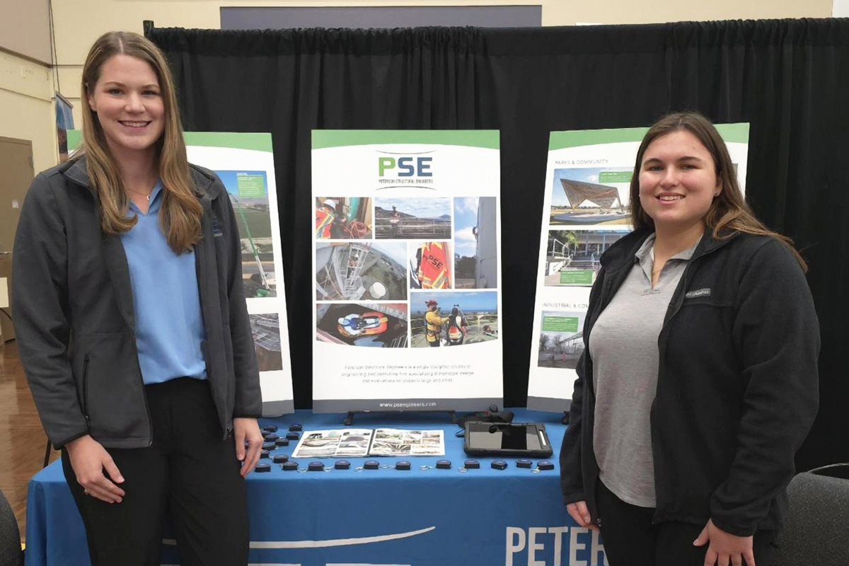 PSE Inspires Future Engineers at UCSD's Career Fair - Peterson Structural Engineers